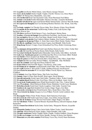 1001 movies you must see before you die | DOC
