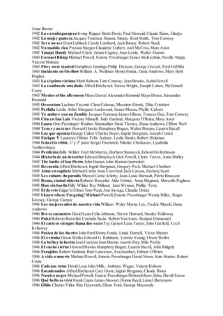 1001 movies you must see before you die | DOC