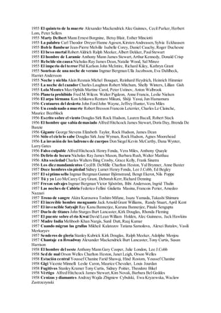 1001 movies you must see before you die | DOC