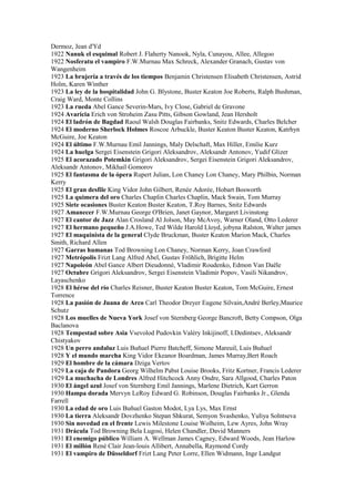 1001 movies you must see before you die | DOC