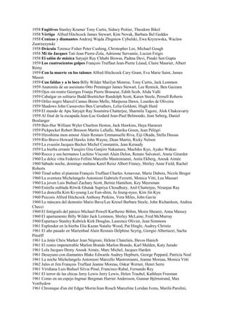 1001 movies you must see before you die | DOC