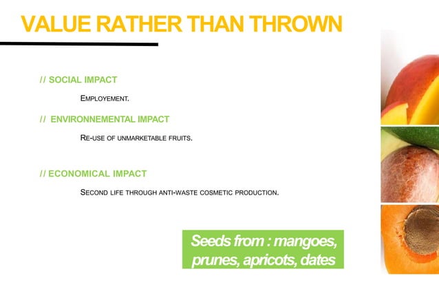 1001 Noyaux : From value creation to eco-responsible consumption | PPTX