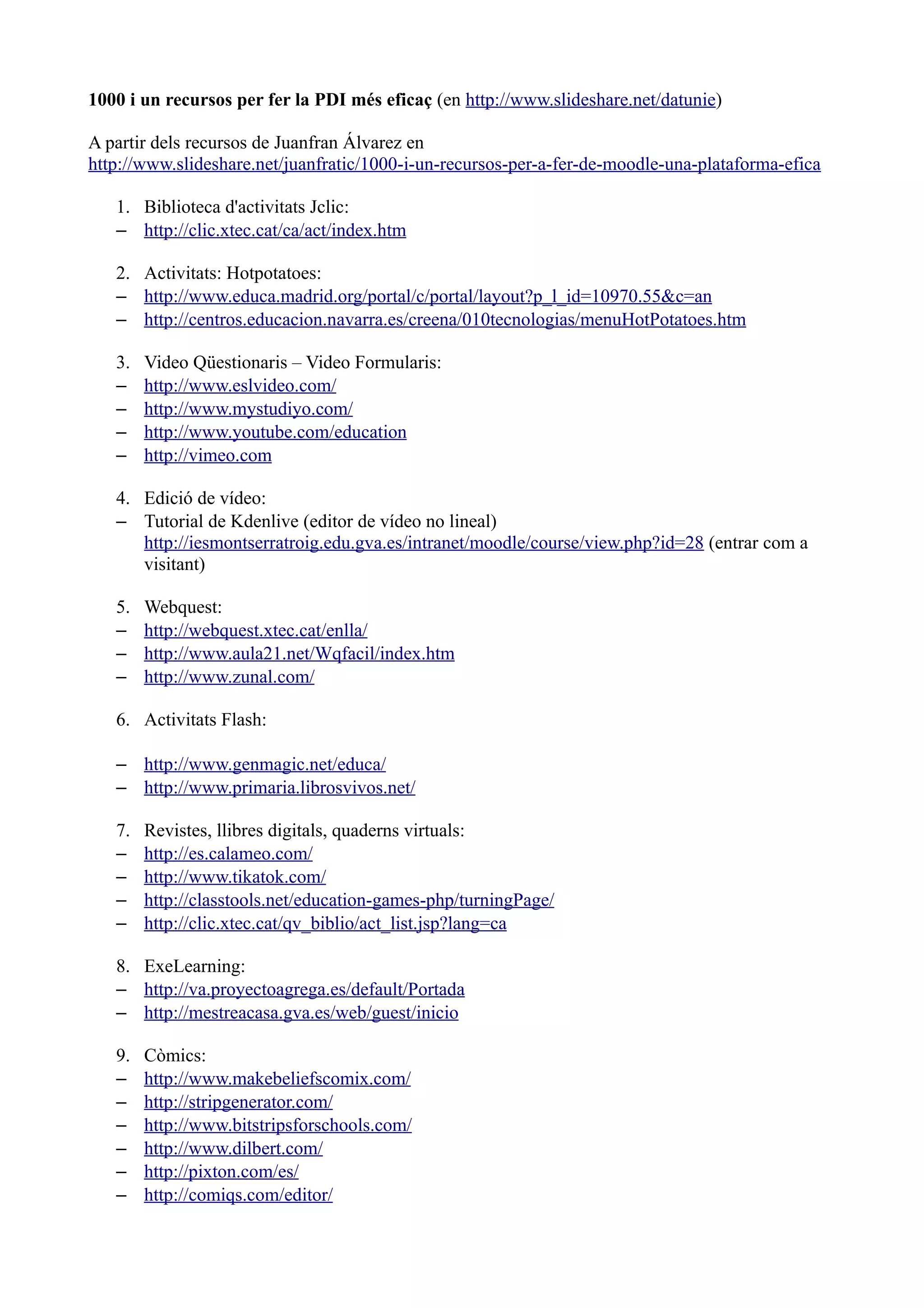 1001 recursos pdi | PDF