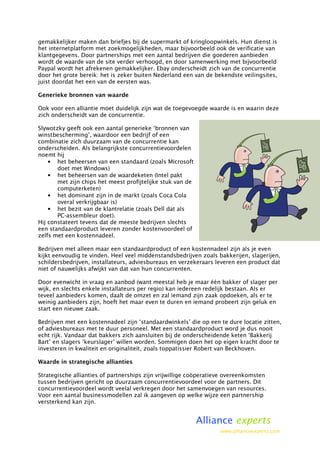 Whitepaper Businessmodellen voor Allianties - Hoe samen meer winst te ...