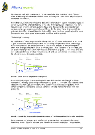 Creation of Value in an Alliance | PDF