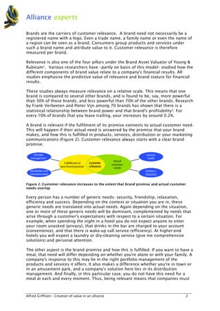 Creation of Value in an Alliance | PDF