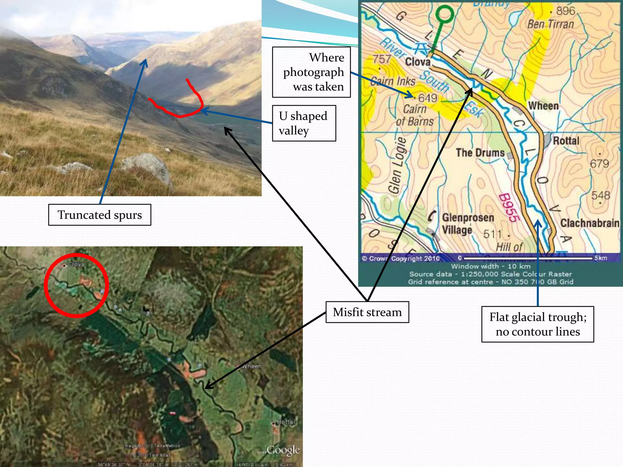 Glacial Features On Topographic Maps | PPTX
