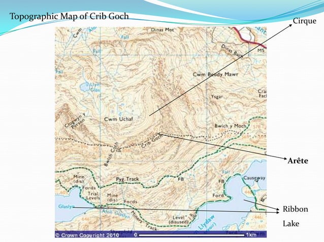 Glacial Features On Topographic Maps | PPTX