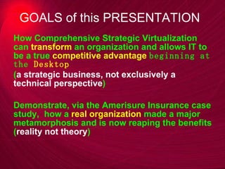 Strategic Desktop Virtualization | PPT