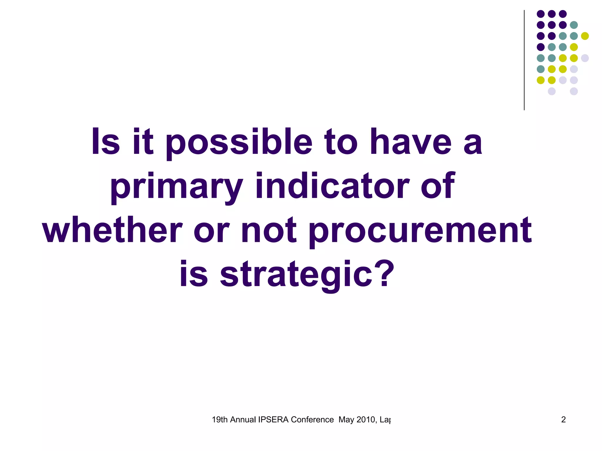 Environmental Scanning: An indicator of strategic significance | PPT