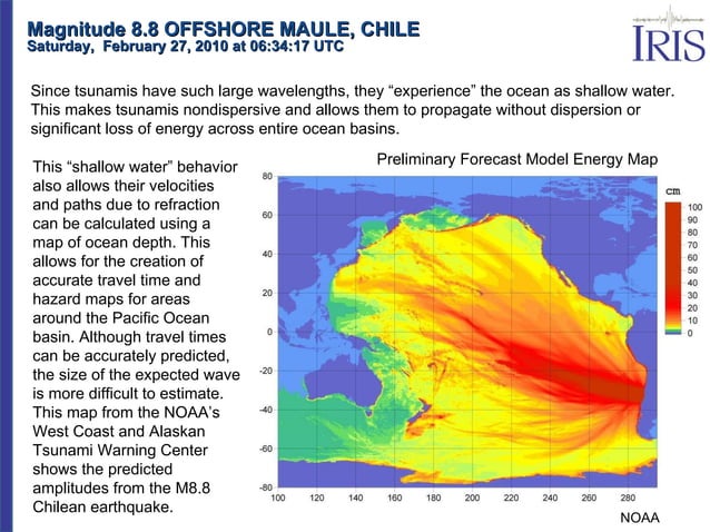 Magnitude 8.8 OFFSHORE MAULE, CHILE | PPT