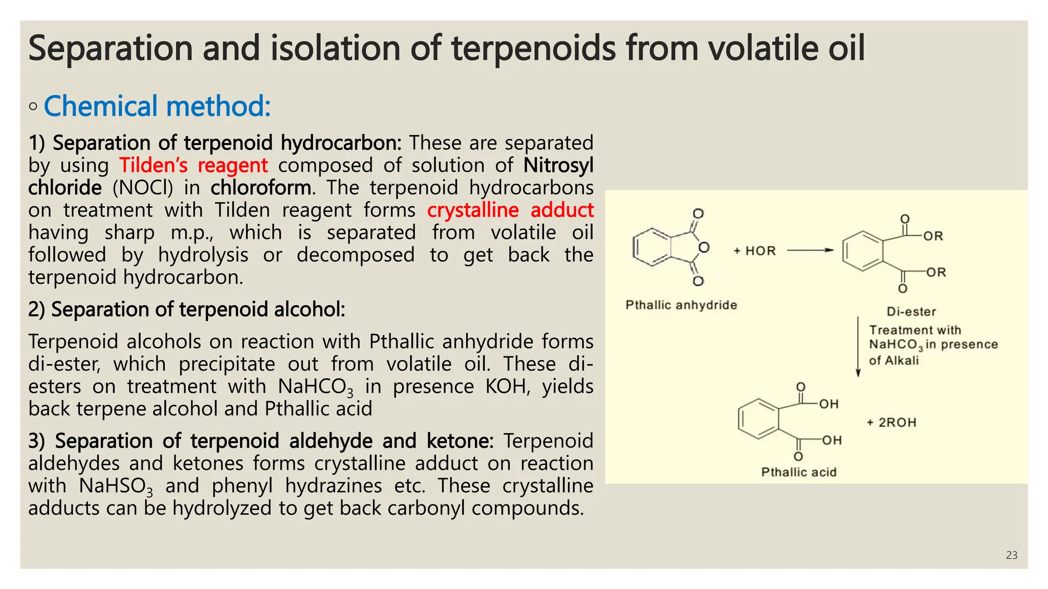 Chemistry of natural products.ppt | Chemistry | Science