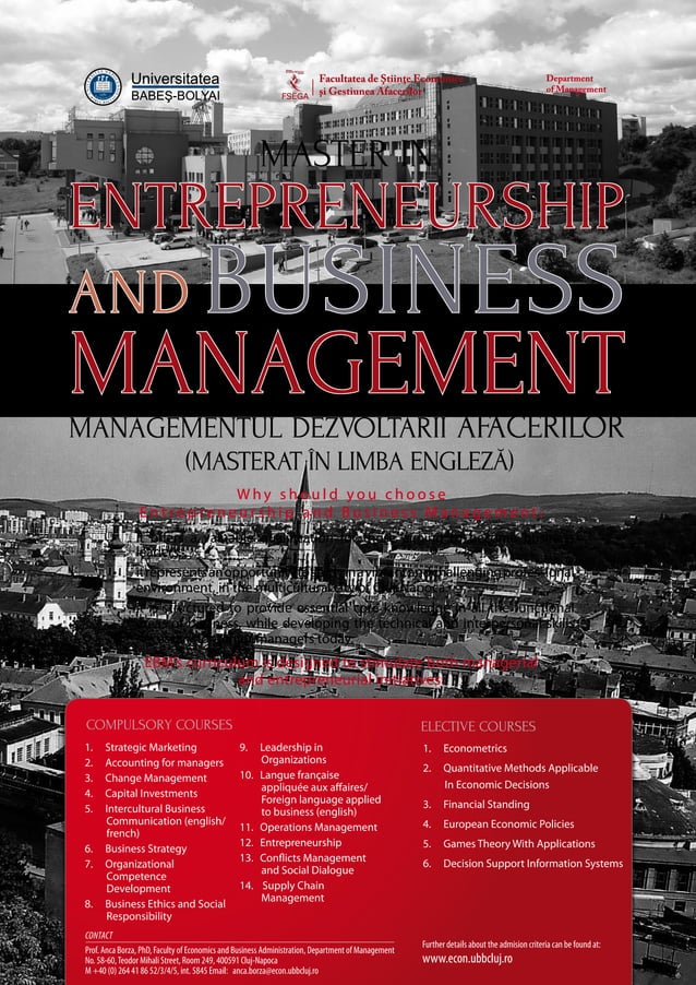 afis master MDA E | PDF | Business Administration | Business