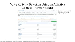 Deep Learning Based Voice Activity Detection and Speech Enhancement | PDF