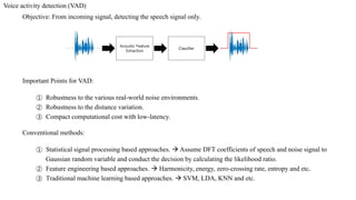 Deep Learning Based Voice Activity Detection and Speech Enhancement | PDF
