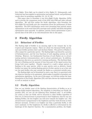 Firefly Algorithm, Levy Flights and Global Optimization | PDF | Geography | Science