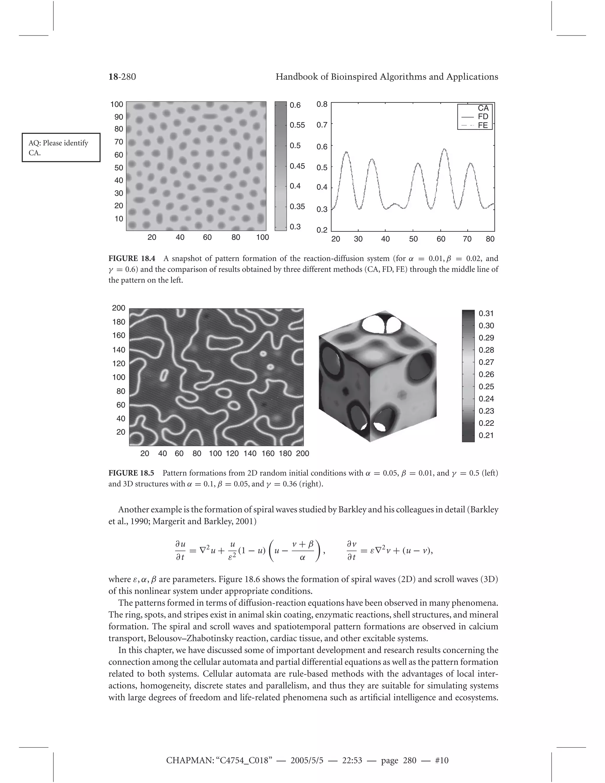 Cellular Automata, PDEs and Pattern Formation | PDF