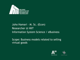 Game Design as Marketing: Business/Game Developer's Dilemma | PPT