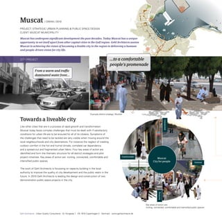 Gehl Architects Major Projects Booklet | PDF