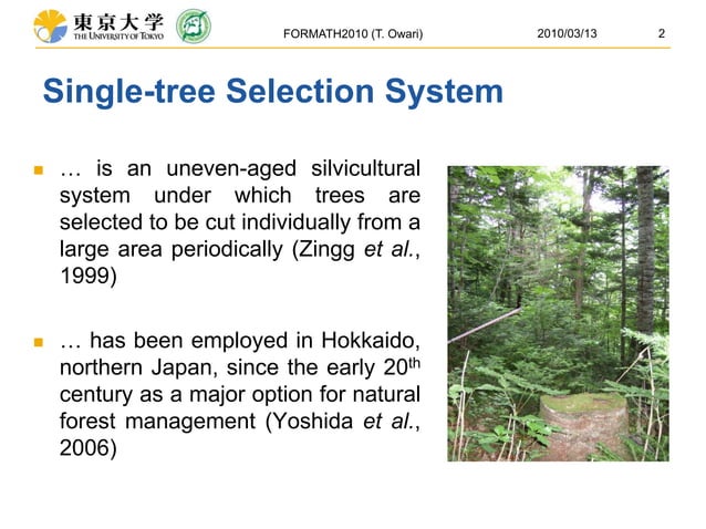 Using global positioning system (GPS) technology for tree marking in a ...