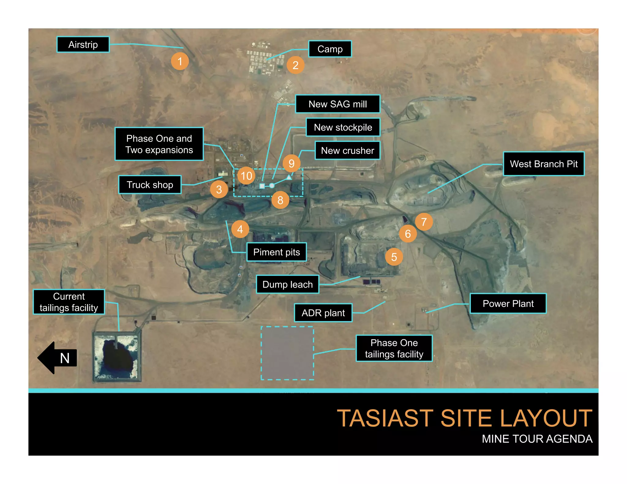 100317 tasiast mine tour presentation final | PDF