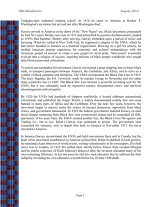 The Marcus Garvey and UNIA Papers Project-A UCLA African Studies Center ...