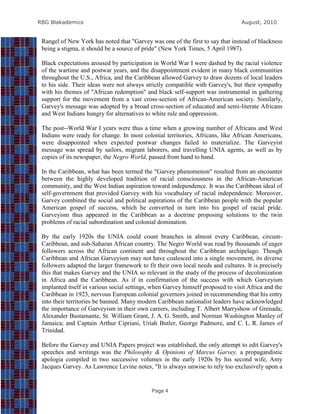 The Marcus Garvey and UNIA Papers Project-A UCLA African Studies Center ...