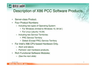 Introduction to “X86 PCC Software” | PPT