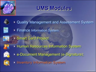 University Management Information System | PDF