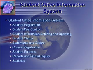 University Management Information System | PDF