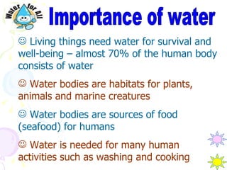 Water our valuable resource | PPT