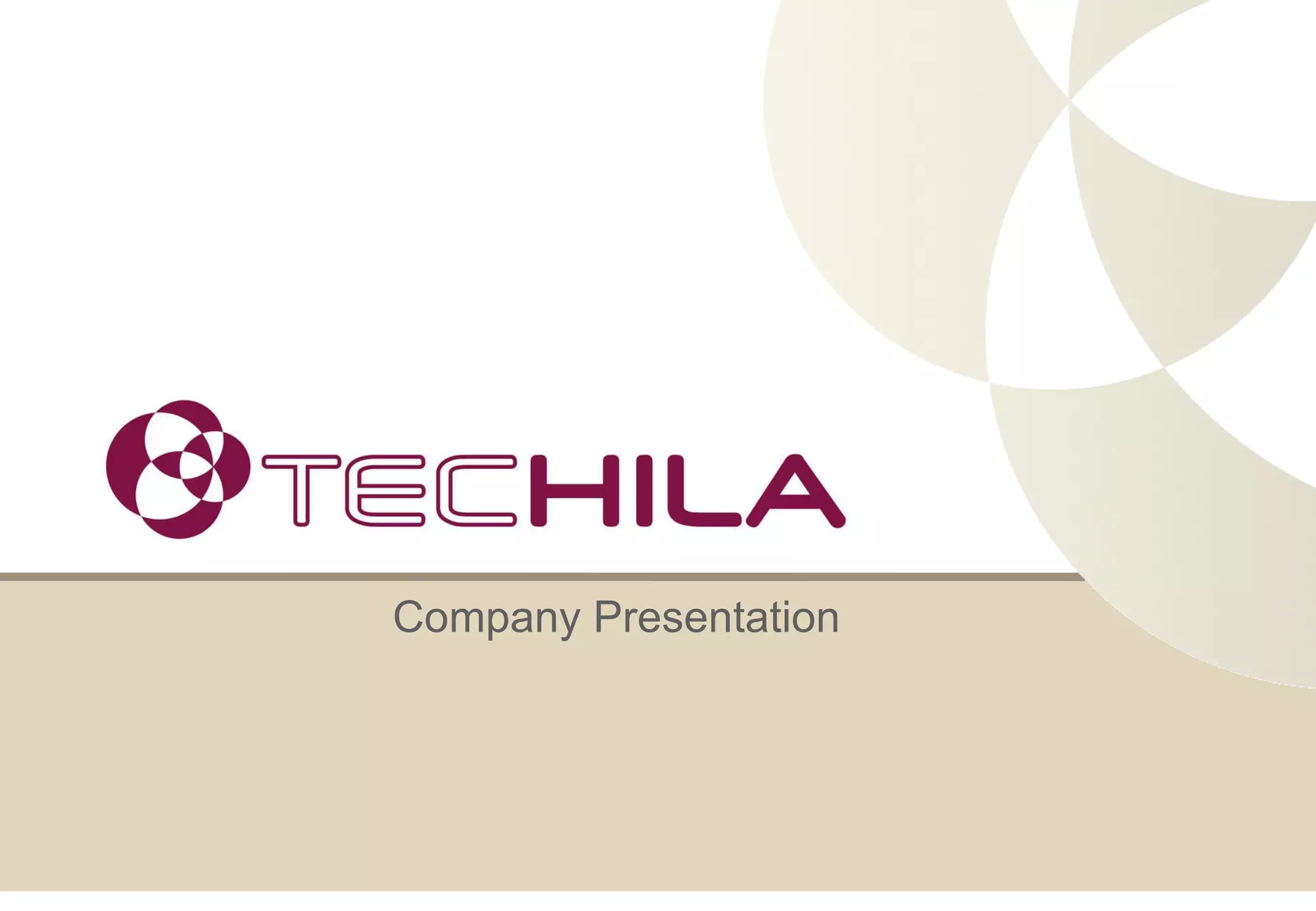 Techila General Presentation | PPT