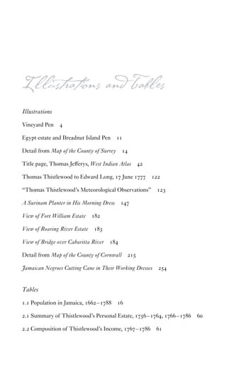 Mastery Tyranny And Desire Thomas Thistlewood And His Slaves In The ...