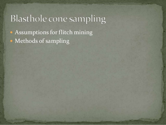 100510 mpm blasthole_sampling_experiments