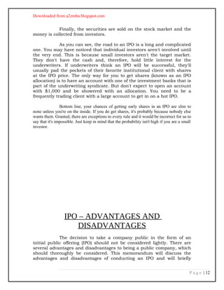 100510165 21050379-ipo-project-report | PDF