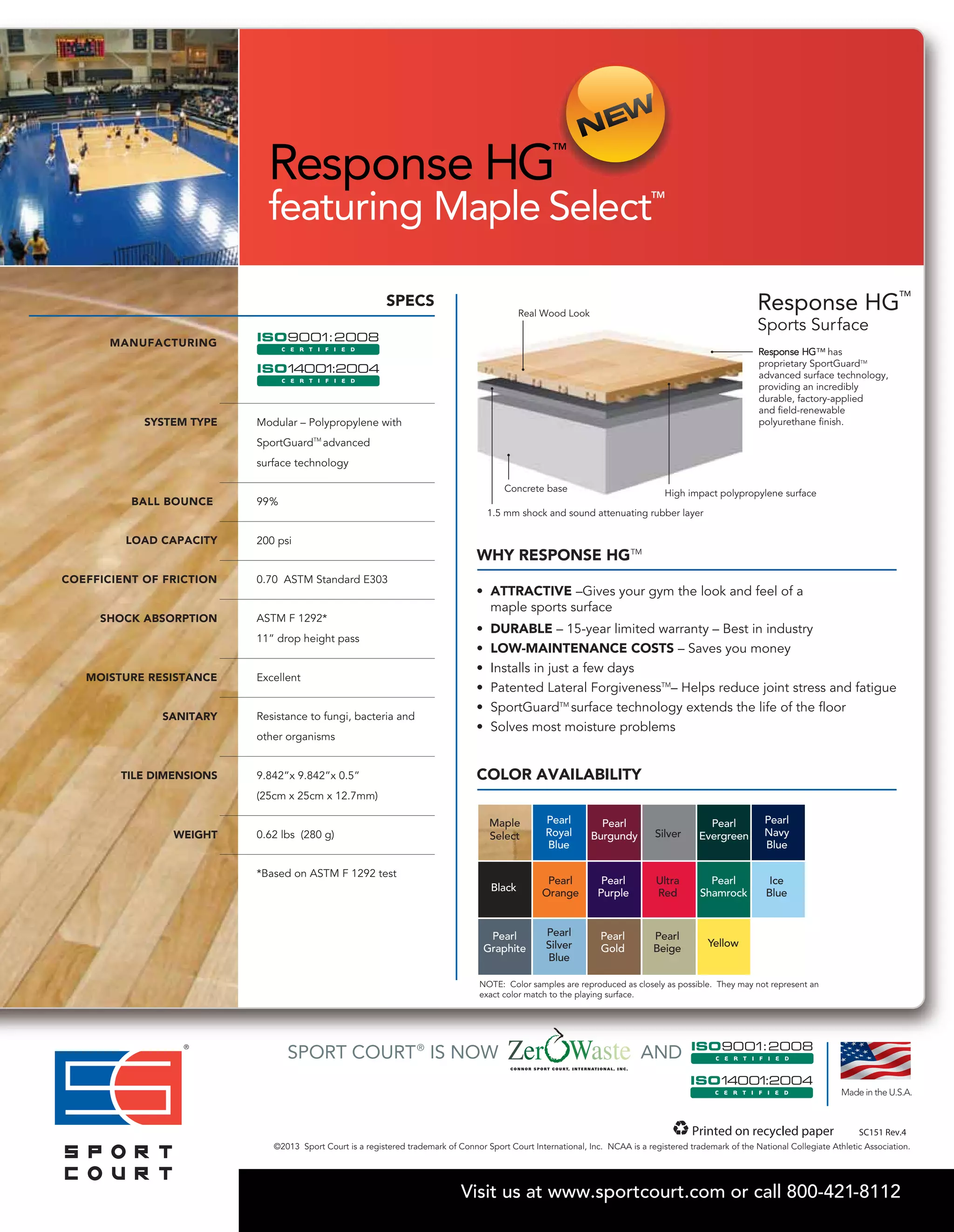 Maple Select Information Sheet | PDF