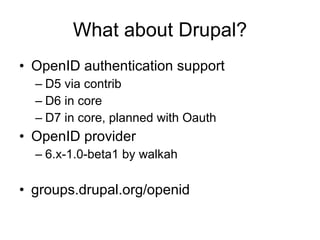 Securing your digital identity with drupal | PPT