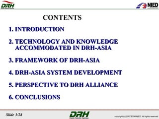 Disaster Reduction Hyperbase (DRH) - Allied Knowledgebase Platforms for ...