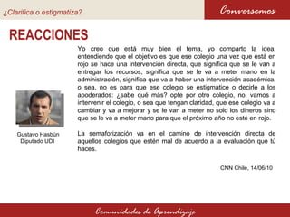 Mapas y semáforos SIMCE: ¿Clarifican o estigmatizan? | PPT