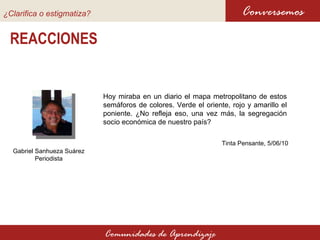 Mapas y semáforos SIMCE: ¿Clarifican o estigmatizan? | PPT