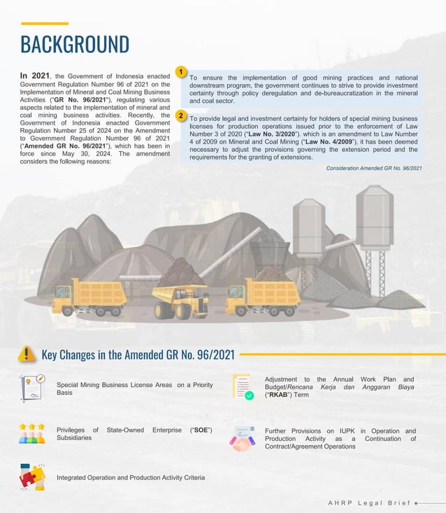 Regulatory Updates on Mineral and Coal Mining: Understanding the Latest ...