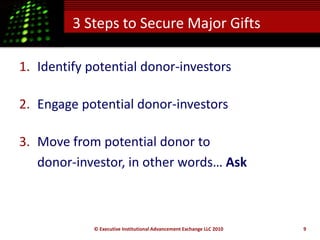 Major Gift Strategies That Work | PDF