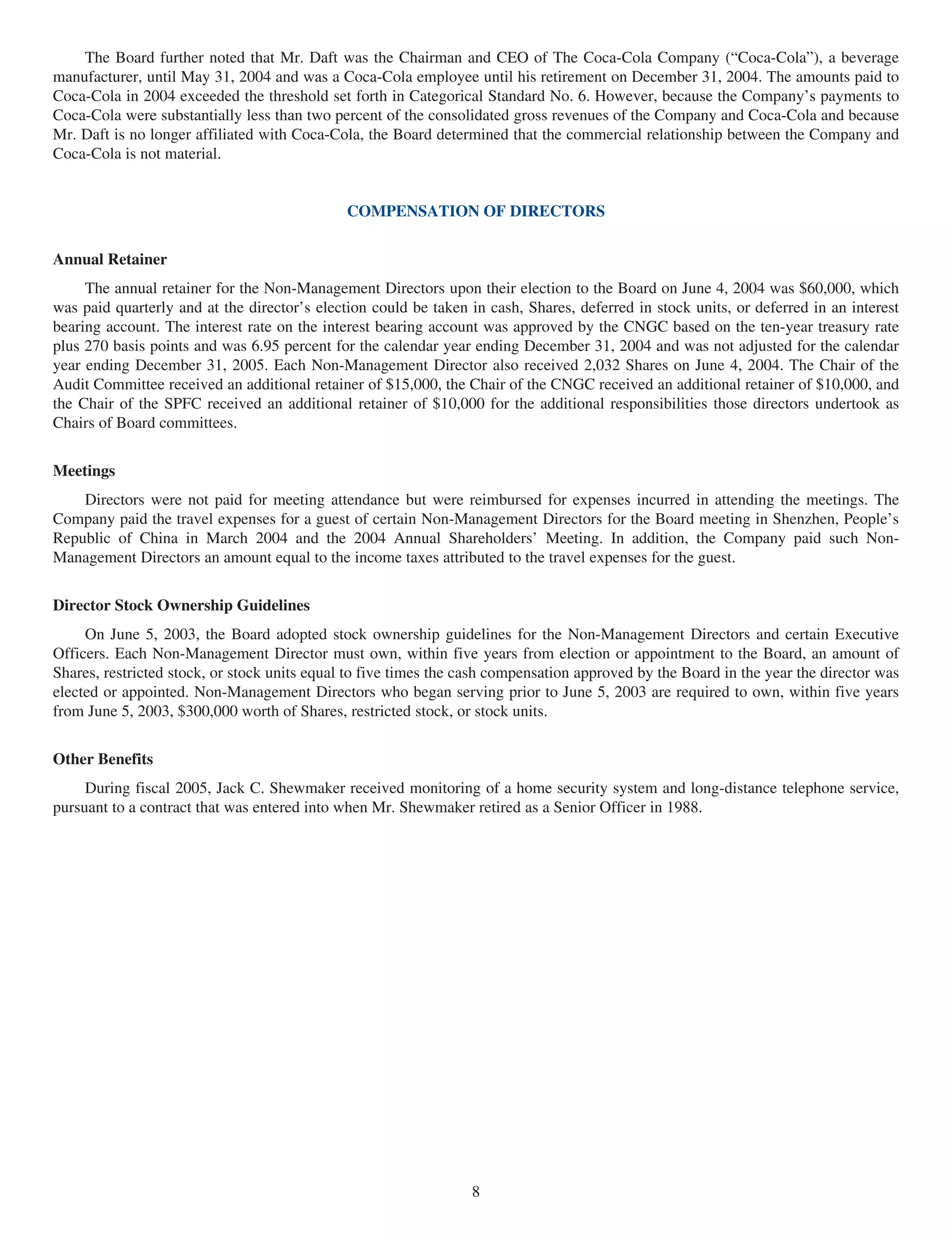 wal mart store 2005 Proxy Statement | PDF