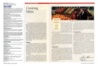 wal mart store 1996Annual Report | PDF | Malls & Shopping Centers | Attractions