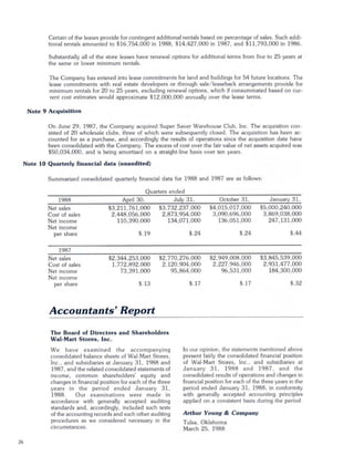 wal mart store1988Annual Report | PDF