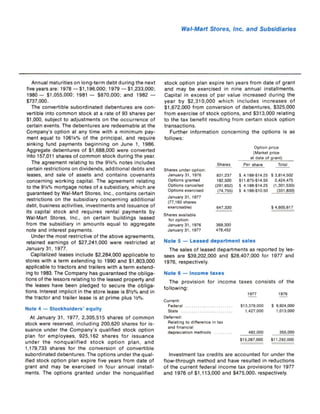 wal mart store1977Annual Report | PDF