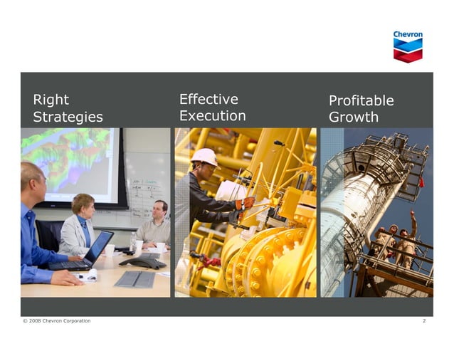 Chevron Corporate Overview | PPT