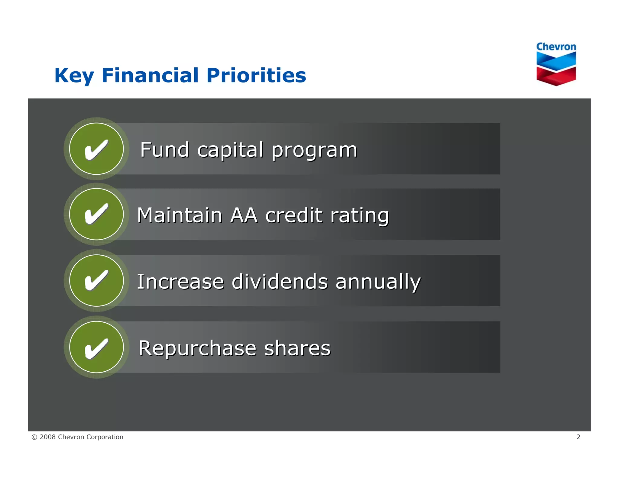 Chevron Finance | PDF