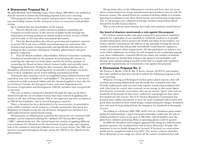 GE# 2004 Proxy Statement | PDF | Business Accounting & Finance | Business