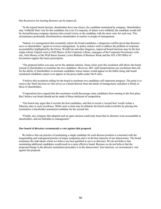 GE# 2003 Proxy Statement | PDF